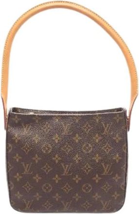 Louis Vuitton Pre-owned Looping MM Monogram Coated Canvas Leather Shoulder Bag - Femme - Pre-owned - Brun - Taille: ONE Size