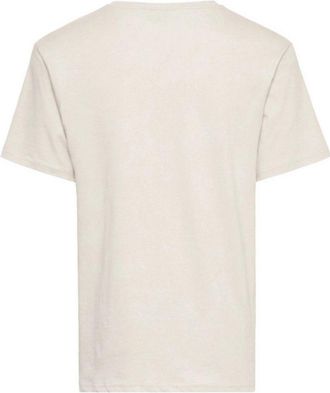 King Kerosin Print-Shirt Faster than the Wind Offwhite