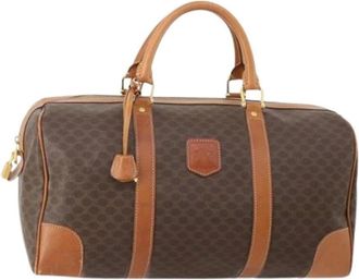 Celine Pre-owned Vintage Boston Bag - Femme - Pre-owned - Brun - Taille: ONE Size