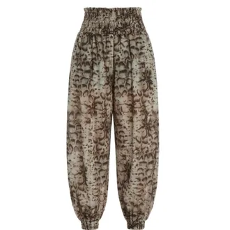Pinko Pinko, Femme, Pantalons, Beige, Taille: 36 FR Bore Pantalons