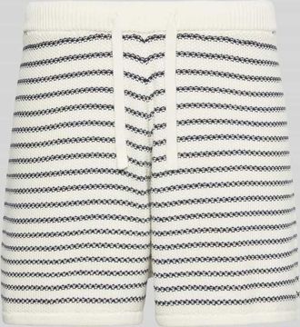 Calvin Klein Jeans Loose Fit Shorts aus Baumwoll-Mix in Strick-Optik
