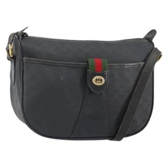 Gucci Pre-owned Plastik Crossbody Bag - - Pre-owned - Damen - Schwarzk - ONE SIZE