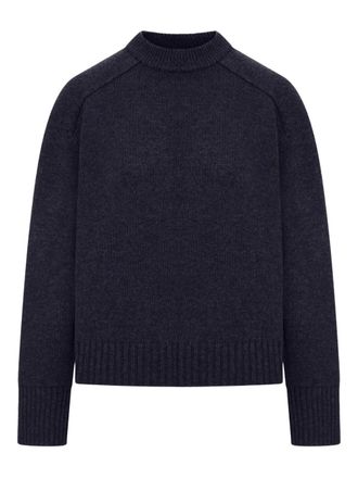 SOEUR pull en laine à col rond - Bleu