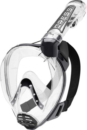 Cressi Duke Dry Full FACE MASK Clear/Black M/L