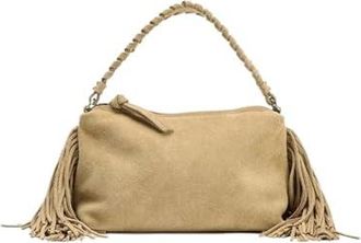 Generic Mini sac &agrave; main &agrave; franges pour femme, petit format, bandouli&egrave;re spacieuse et adapt&eacute;e aux femmes