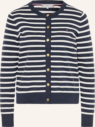 Tommy Hilfiger Strickjacke blau