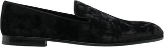 Dolce & Gabbana Homme, Chaussures, Noir, Taille: 41 1/2 EU Milano Slipper
