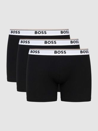 HUGO BOSS Trunks mit Logo-Bund im 3er-Pack Modell Power