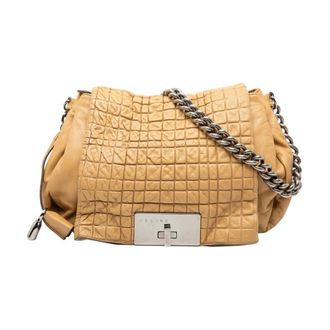 Celine Sac bandouli&egrave;re en cuir pr&eacute;-poss&eacute;d&eacute; - Femme - Pre-owned - Brun - Taille: ONE Size