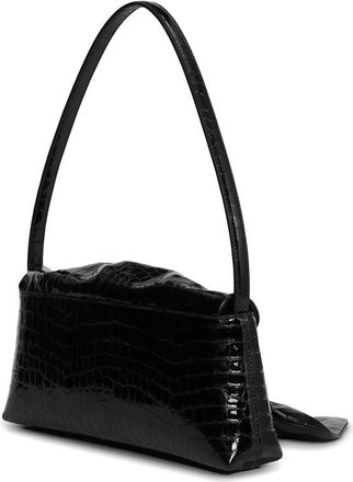 Rotate Croco Shoulder Bag - Black