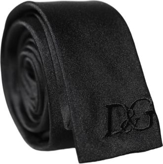 Dolce & Gabbana Homme, Accessoires, Noir, Taille: ONE Size Cravate