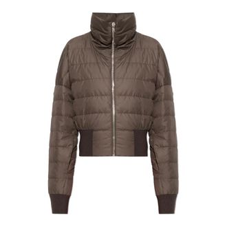 Rick Owens Cropped Daunenjacke - - Jackets - Damen - Braun - XS