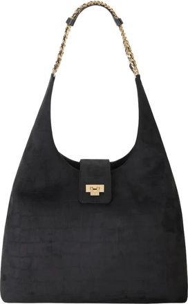 Elisabetta Franchi Femme, Sacs, Noir, Taille: ONE Size Sacs bandouli&egrave;re