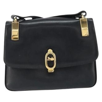 Celine Sac &agrave; main en cuir Pre-owned - Femme - Pre-owned - Noir - Taille: ONE Size