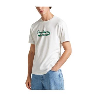 Pepe Jeans London Claude T-Shirt - - Tops - Herren - Wei&szlig; - 2XL