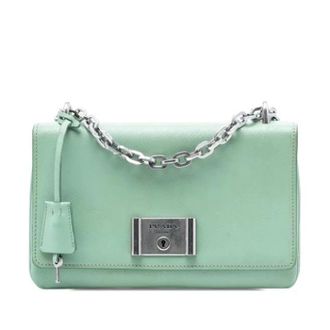 Prada Sac bandouli&egrave;re en cuir Saffiano Pre-owned - Femme - Pre-owned - Vert - Taille: ONE Size