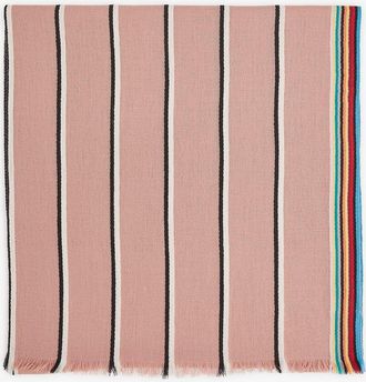 Paul Smith Echarpe en laine et cachemire