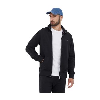 GANT SweaT-shirt z fermetureure &eacute;clair Shield - Homme - Sweatshirts et sweats &agrave; capuche - Noir - Taille: M