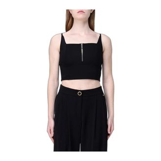 A|X Armani Exchange Cropped-Top aus Stretch-Jersey - - Tops - Damen - Schwarzk - M