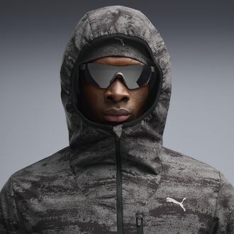 Puma Veste isolante &agrave; motif Brightstride PrimaLoft Homme, V&ecirc;tements, Noir, XL