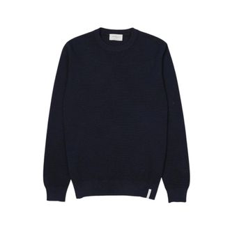 Brooksfield Rundhals-Strickware - - Knitwear - Herren - Blau - M