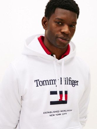 Tommy Hilfiger Hoodie TOMMY EMBRO FLAG normale Passform, Stickerei