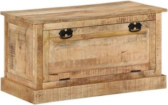 vidaXL Vidaxl - Banc de rangement de chaussures 85x40x45 cm Bois de manguier