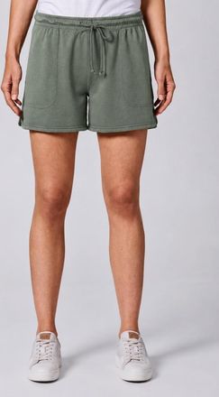 Hempage Hempage Damen vegan Shorts Pique Jersey Moosgr&uuml;n