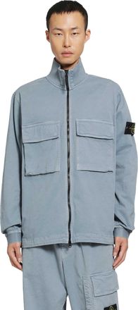 Stone Island 1200024 Zip-Up Overshirt
