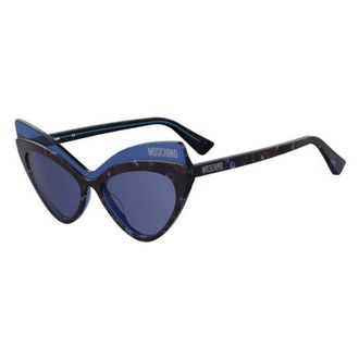 Moschino Sonnenbrille Mos080/S Ipr/Ku - - Accessories - Damen - Blau - 54 MM