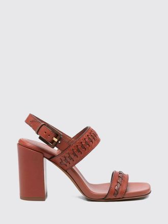 Zimmermann Alchemy Zweifarbige Slingback-Sandalen aus gewebtem Leder