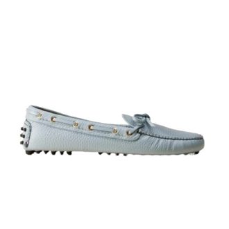 Car Shoe Wildleder Mokassin mit Schleifendetail - - Shoes - Damen - Blau - 37 EU