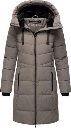 Marikoo Winterjacke Natsukoo XVI Stepp Mantel mit großer Kapuze