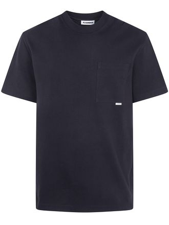 Jil Sander T-Shirt Maniche Corte Con Tasca J22gc0270.J20256 001 Black