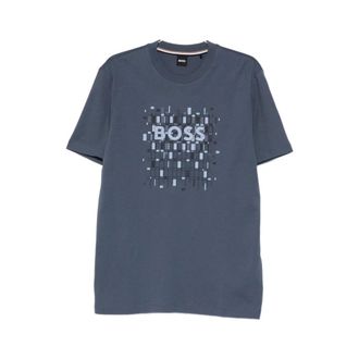 HUGO BOSS Homme, Tops, Bleu, Taille: M T-shirt C-Thompson 250