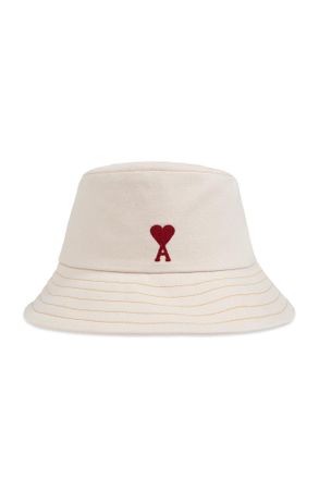 Ami Denim Hat, Unisex, Cream