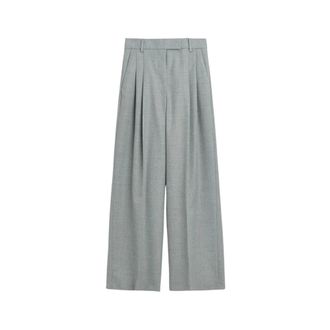 By Malene Birger Femme, Pantalons, Gris, Taille: 44 FR Cymbaria Pantalons