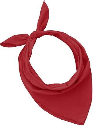 JOPHY & CO. Lot de 3, 5, 10 bandanas 100% coton pour femme, homme, enfant, couleur unie et/ou motif paisley, cod.A644, Bordeaux, Couleur Unique, Set 20 pz