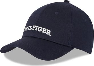 Tommy Hilfiger Cap Hilfiger Prep Cap AW0AW16040 Dunkelblau