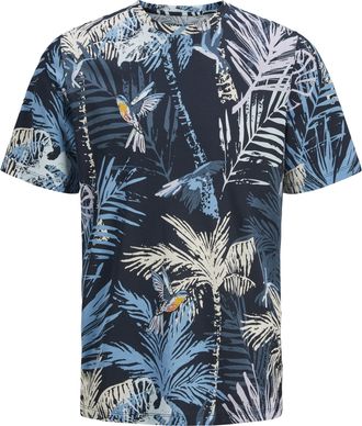 Jack & Jones Jjhawaii AOP Tee Ss Crew Neck