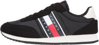 Tommy Jeans Herren TJM Classic Runner EM0EM01709 Low-Top, Schwarz (Schwarz), 40 EU, Black, 7