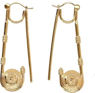 Versace Ohrringe - Safety Pin Earrings - Gr. unisize - in Mehrfarbig - f&uuml;r Damen
