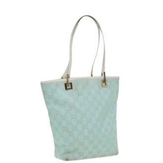 Gucci Pre-owned Canvas gucci-taschen - - Pre-owned - Damen - Blau - ONE SIZE