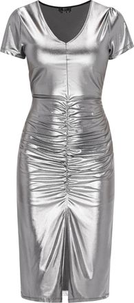 Faina Kleid Frauen Silber