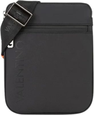 Mario Valentino Homme, Sacs, Noir, Taille: ONE Size Dragonhawk Messenger Bag