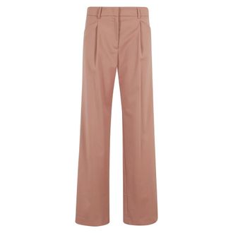Andamane Stylisches Vissia Kleid - - Trousers - Damen - Rosa - S