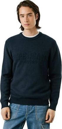 Pepe Jeans London Phineas Tricot, Bleu (Dulwich Blue), XXL Homme