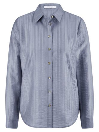 Peter Hahn Bluse Peter Hahn blau