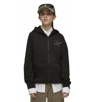 Puma Essential Script Jr - Kapuzenpullover - M&auml;dchen