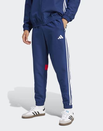 adidas adidas Football - Tiro 25 Essentials - Pantalon - Bleu marine/rouge